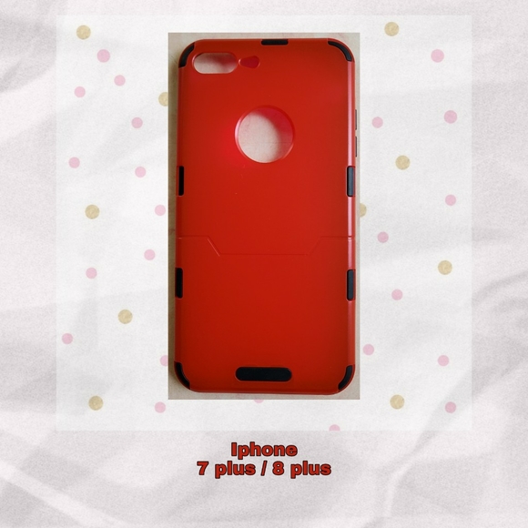 Accessories | Red Iphone 7 Plus 8 Plus Case | Poshmark